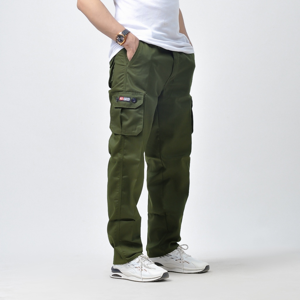 Jual NZL - Size 27 - 38 Celana Cargo Panjang Pria Slimfit | Shopee ...