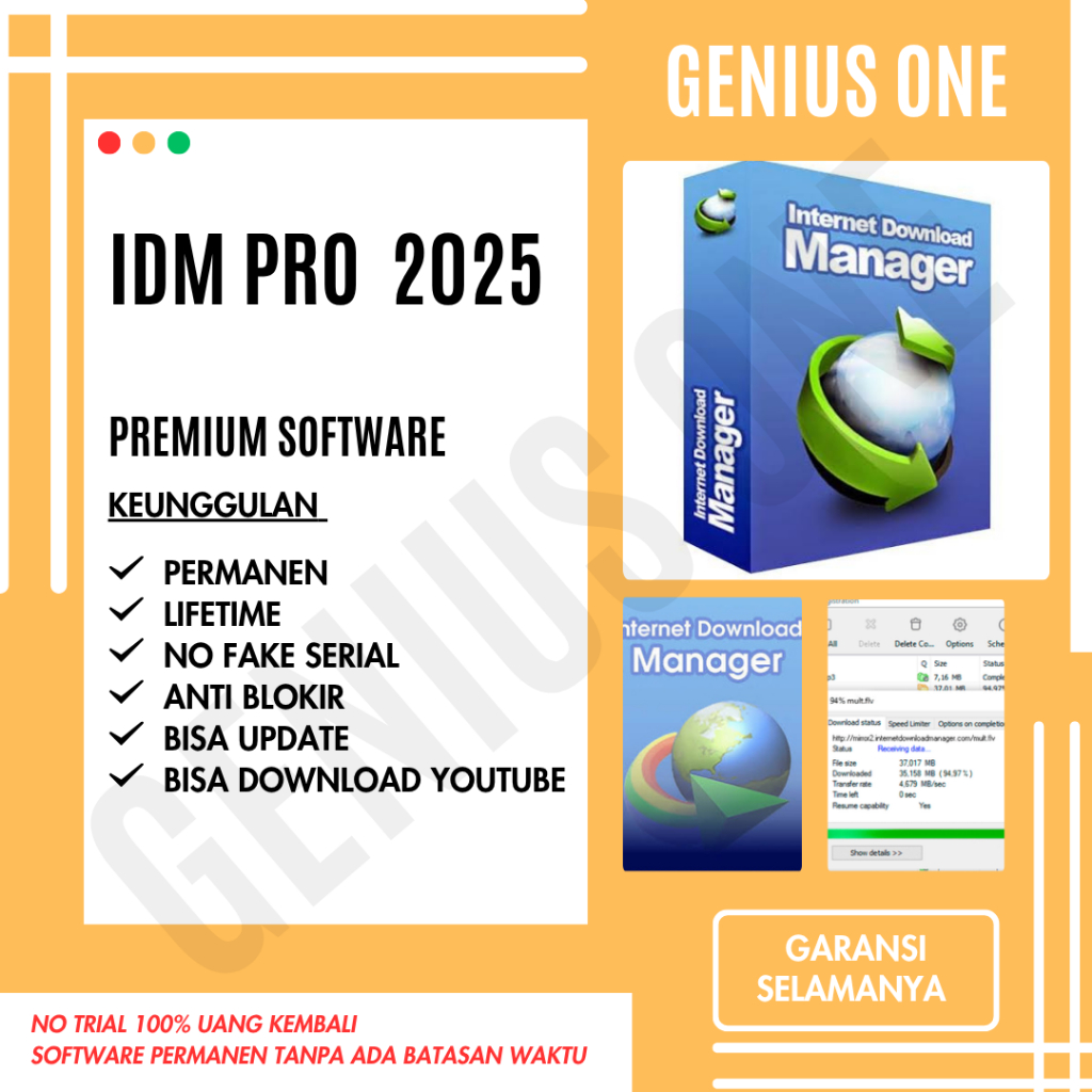 Jual Internet Download Manager IDM Terbaru Full Version Selamanya ...
