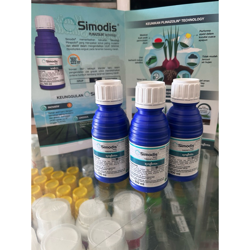 Jual Simodis 100 ml 100 DC Insektisida ulat dan kutu daun tanaman ...