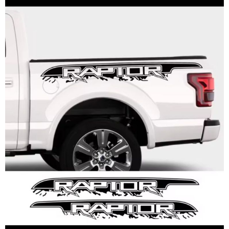 Jual CUTTING STICKER RAPTOR MOBIL HILUX, RANGGER, TRITON, DMAX, SINGEL ...