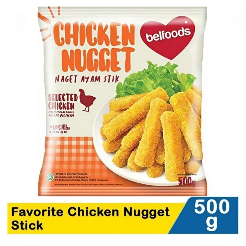 Jual Belfoods Favorite Chicken Stick 500G | Shopee Indonesia