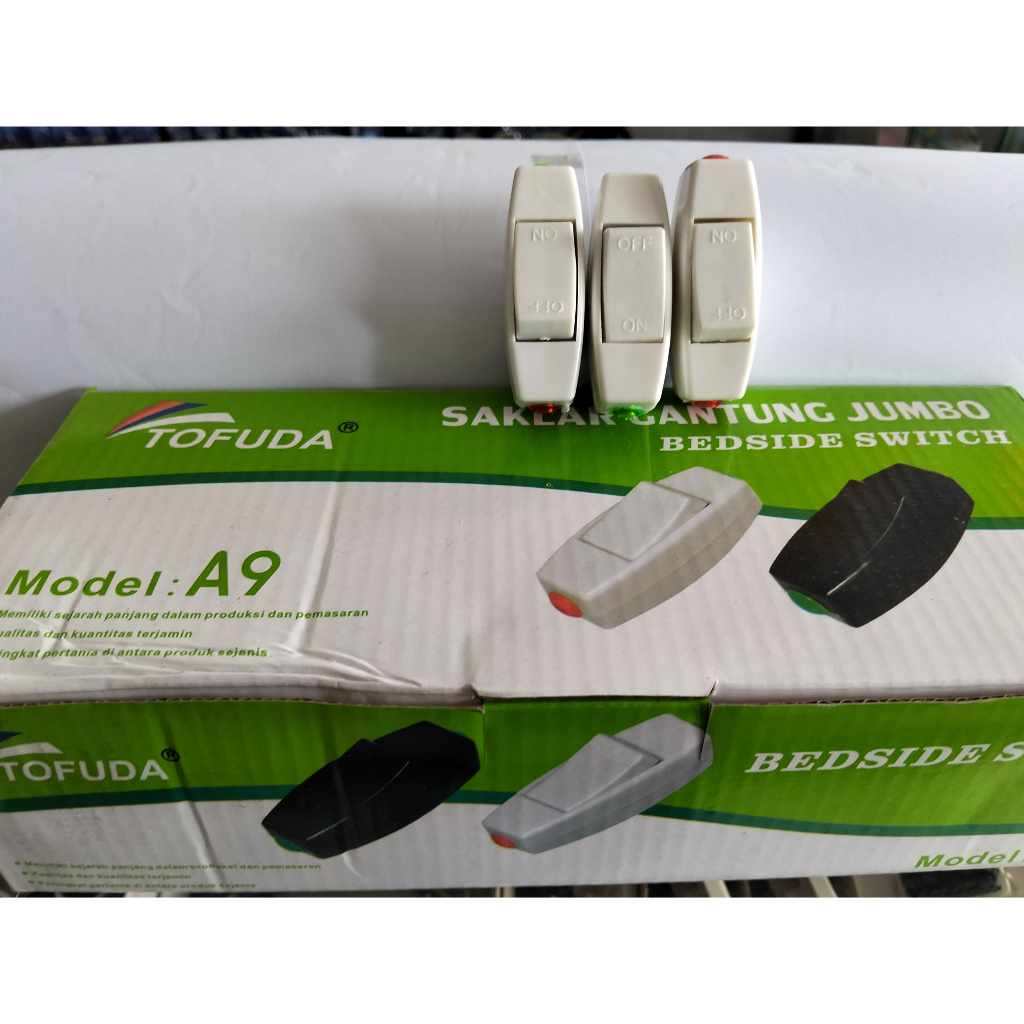 Jual SAKLAR GANTUNG JUMBO TOFUDA | Shopee Indonesia