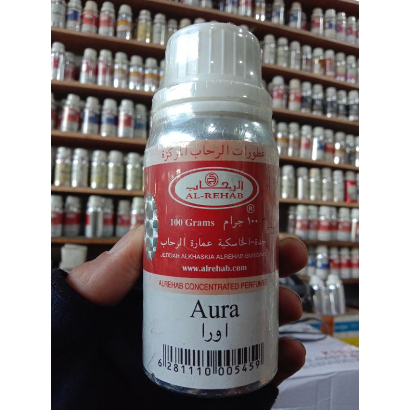 Jual AURA ALREHAB PERFUME KEMASAN BOTOL KALENG 100 GRAM, ASLI DIBUAT DI ...
