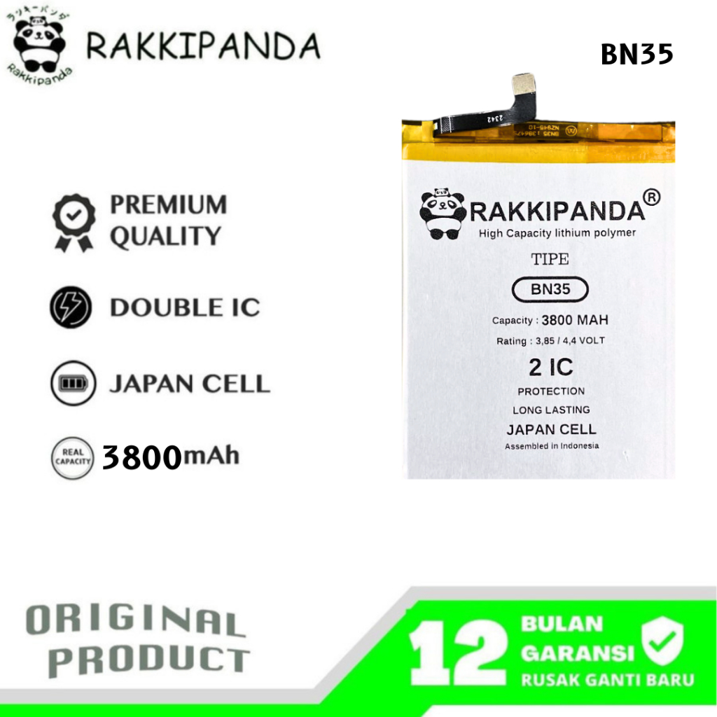 Jual RakkiPanda - BN35 Redmi 5 Batre Batrai Baterai | Shopee Indonesia
