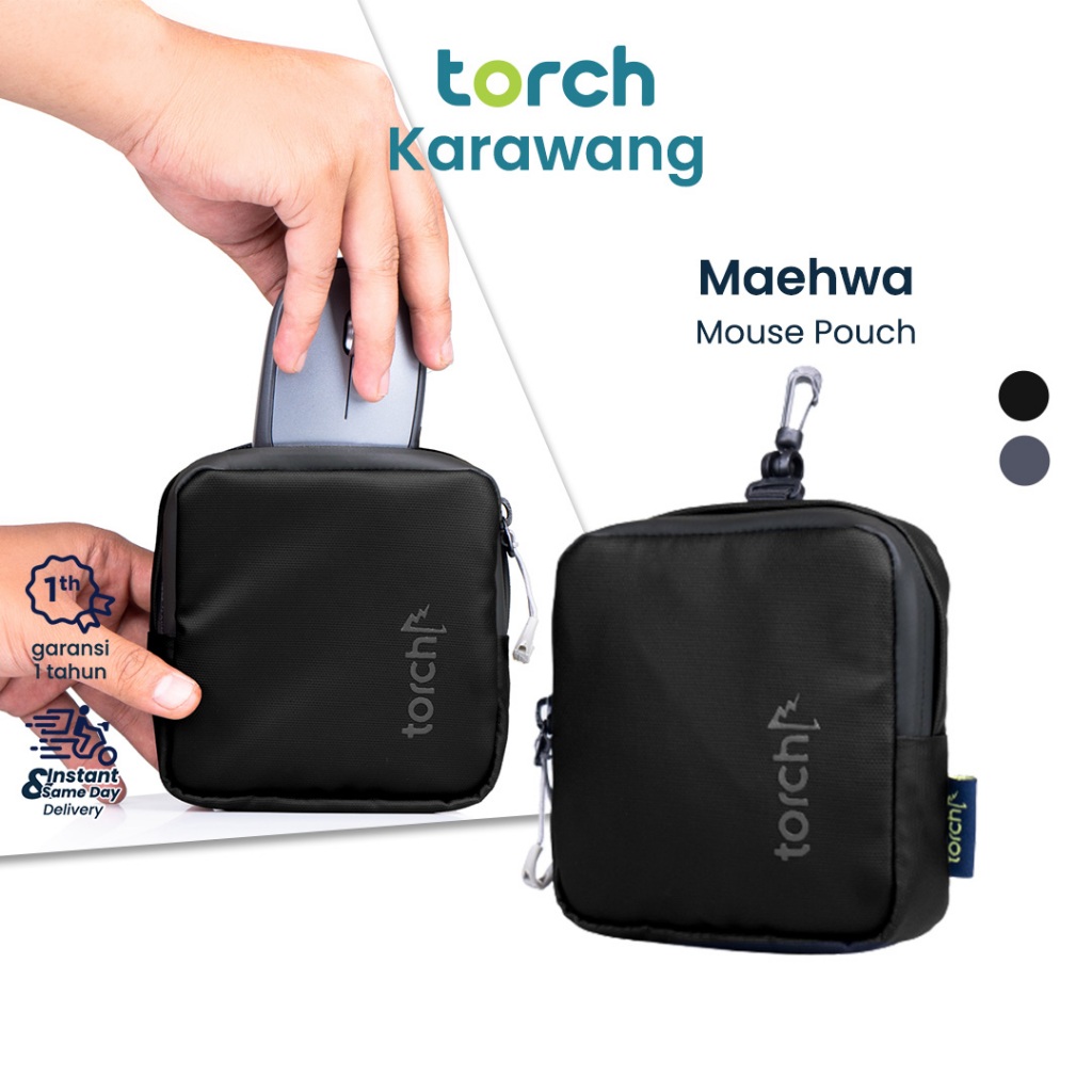 Jual TORCH Mouse Pouch Kabel Handsfree - Travel Pouch Organizer Maehwa ...