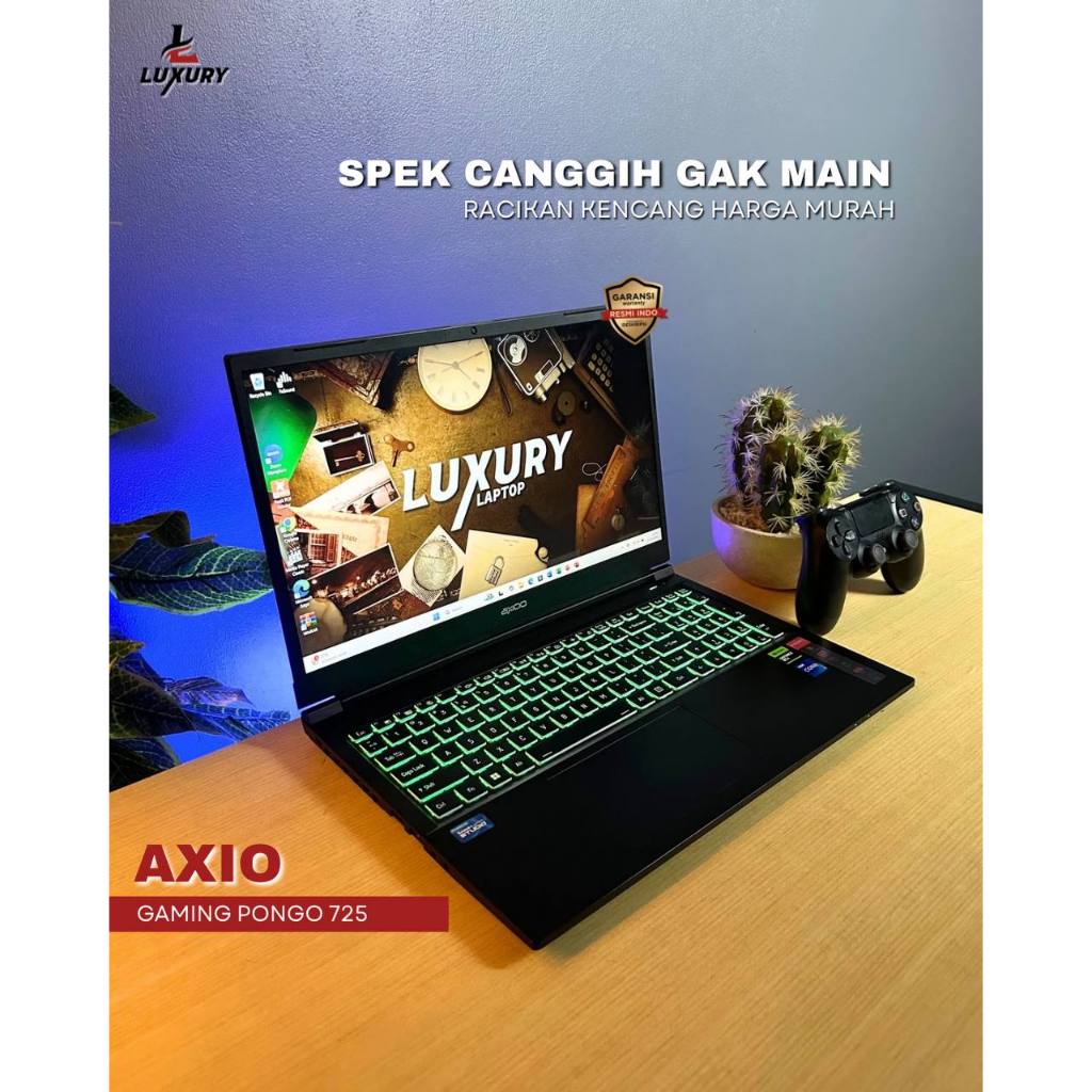 Jual LAPTOP AXIO GAMING PONGO 725 CORE I7 GEN 12 NVIDIA RTX 2050 4GB ...