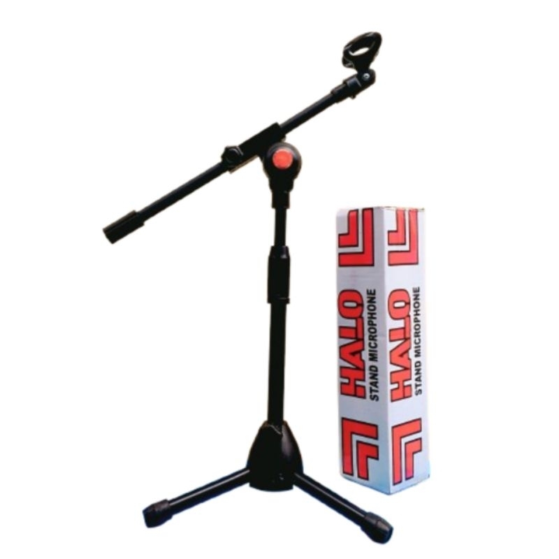 Jual Stand Mic Halo Pendek + Holder Mic | Shopee Indonesia