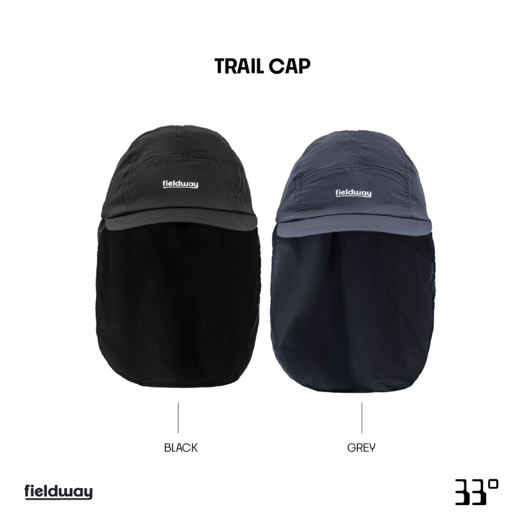 Jual Fieldway Trail Cap with Flap | Shopee Indonesia