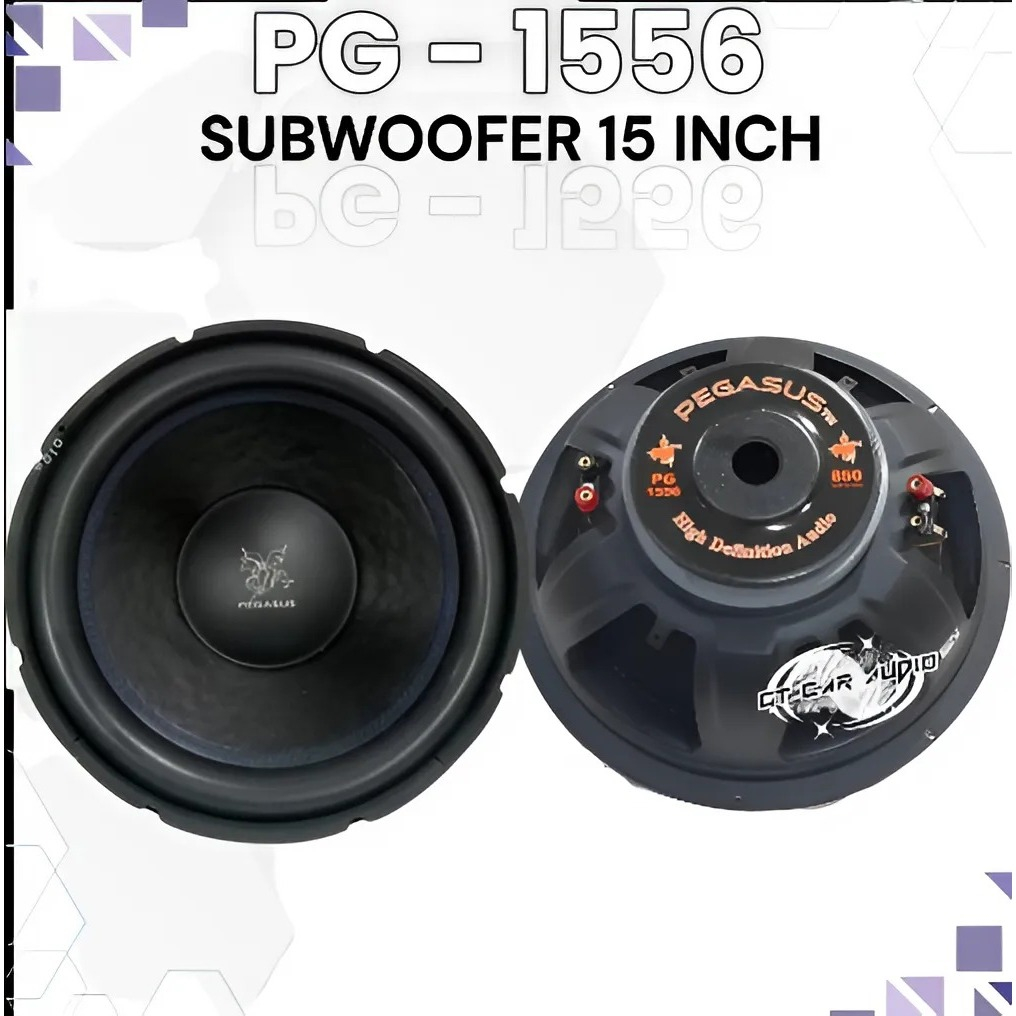 Jual SUBWOOFER 15 INCH PEGASUS PG 1556 DOUBLE COIL PEGASUS 15 INCH ...