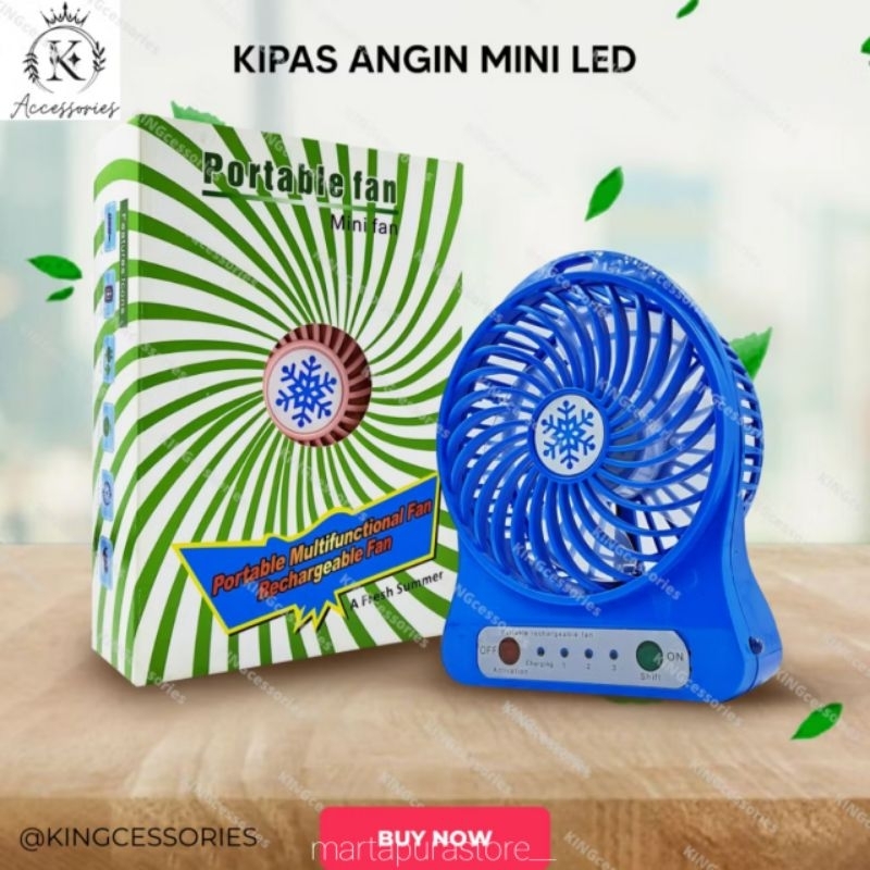 Jual KIPAS ANGIN PORTABLE FAN/KIPAS ANGIN MINI | Shopee Indonesia