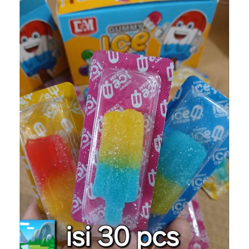 Jual permen GUMMY ICE CREAM isi 30 pcs per box | Shopee Indonesia
