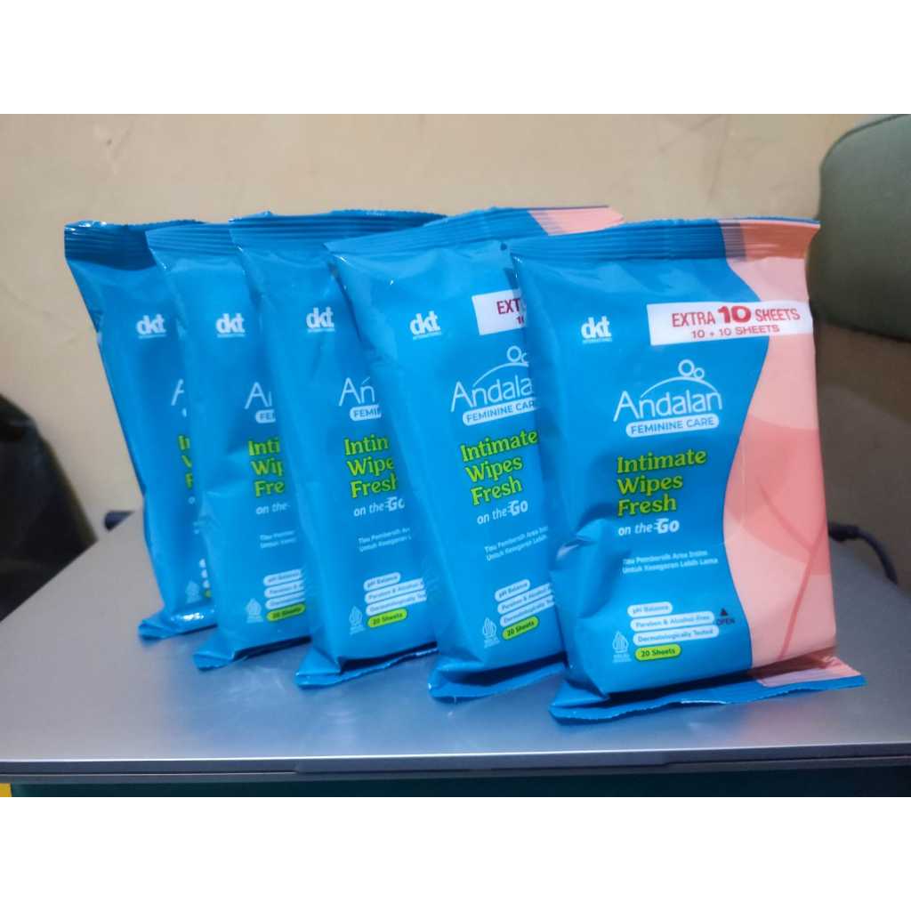 Jual KIAWARI - Andalan Feminine Care Intimate Cleansing Wipes Tissue ...