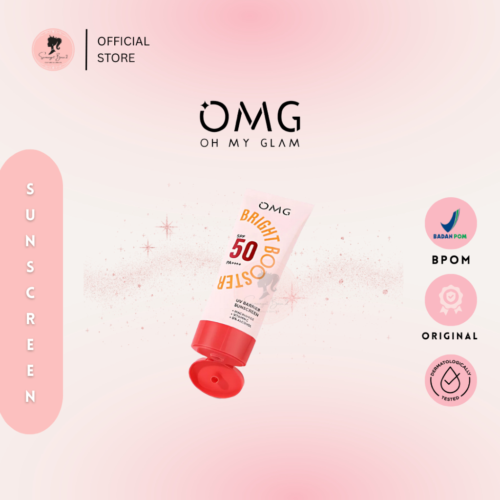 Jual OMG Oh My Glow - UV Barrier Sunscreen SPF 50 PA++++ Matte ...