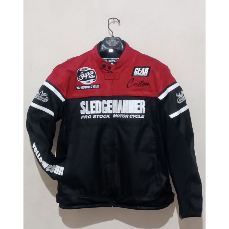 Jual jaket motor touring/jaket riding/jaket full protector vintage ...