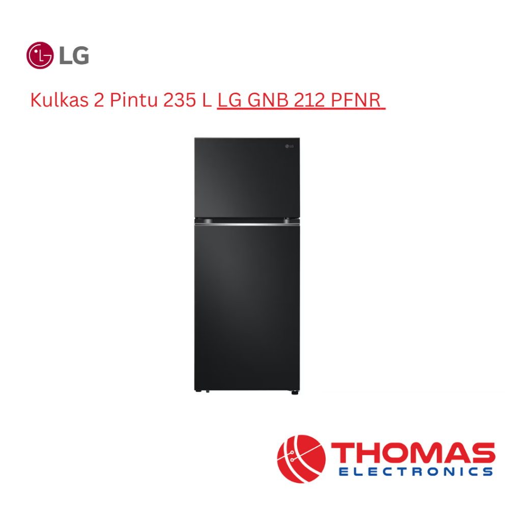 Jual Kulkas 2 Pintu 235 Liter LG GNB212PFNR 212PFNR 212 PFNR Garansi Resmi | Shopee Indonesia