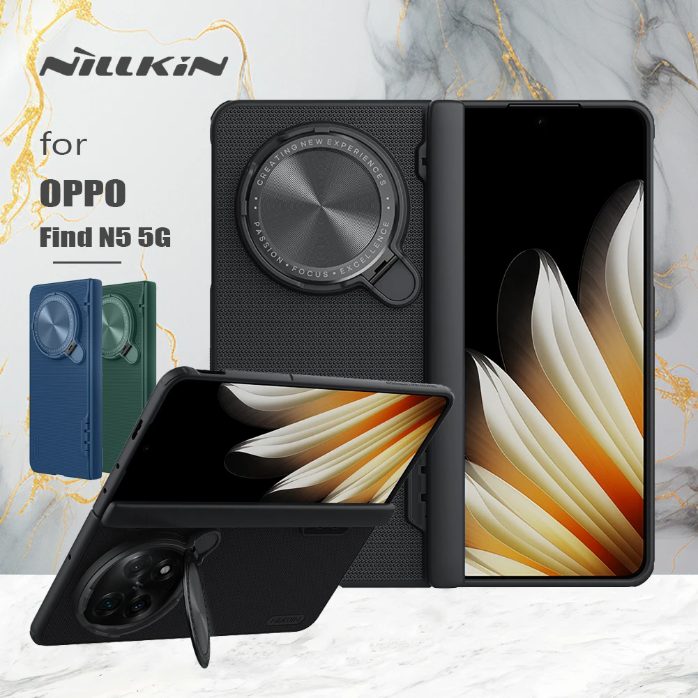 Jual For OPPO Find N5 5G Fold Case Nillkin Frosted Prop Case with Stand ...