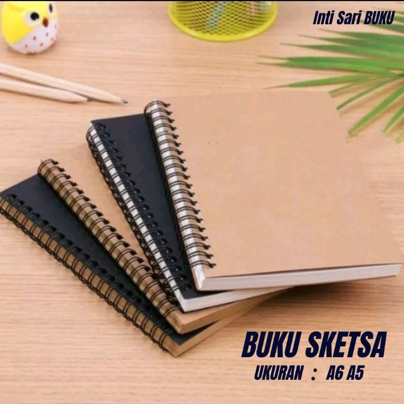 Jual BUKU SKETSA POLOS, SKETCHBOOK HVS, Book paper, Coklat / Sketchbook ...