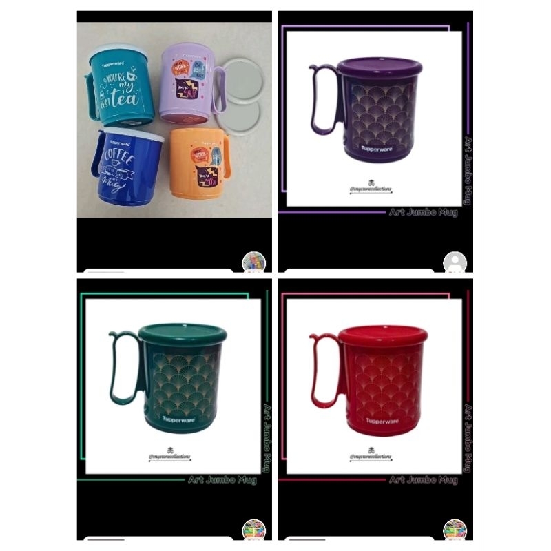 Jual Tupperware jumbo mug 600ml | Shopee Indonesia