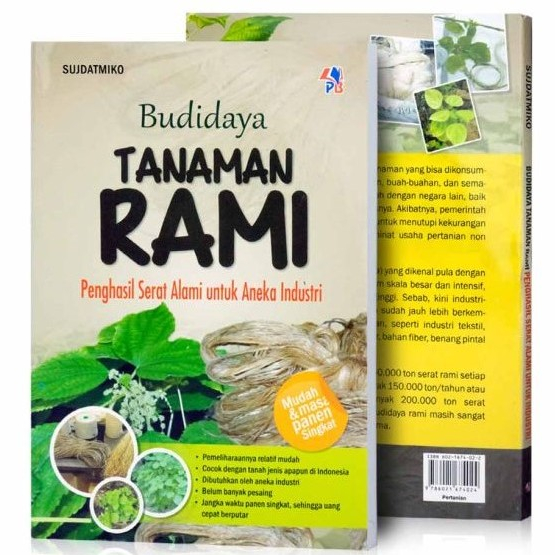 Jual TL - BUDIDAYA TANAMAN RAMI : PENGHASIL SERAT ALAMI UNTUK ANEKA ...