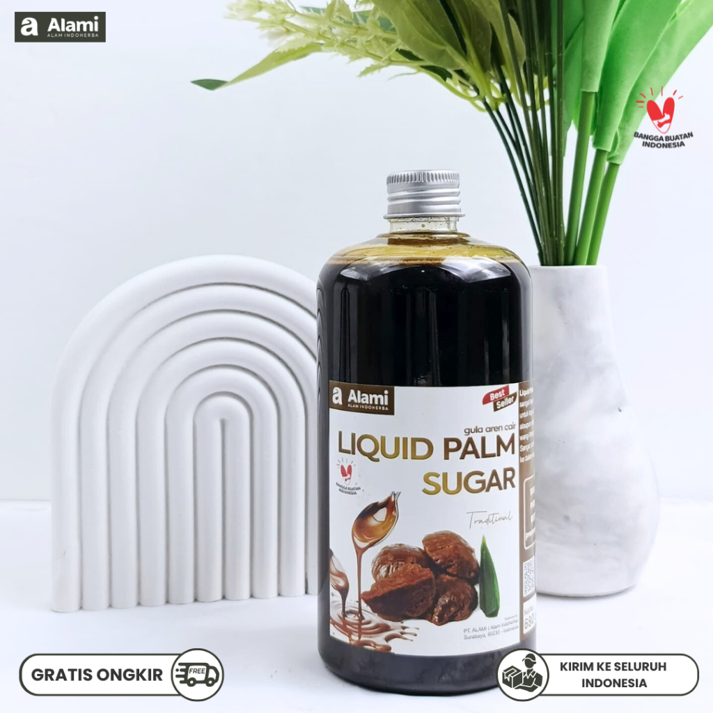 Jual ALAMI GULA AREN CAIR 680 GRAM LIQUID PALM SUGAR 100% ORIGINAL ...