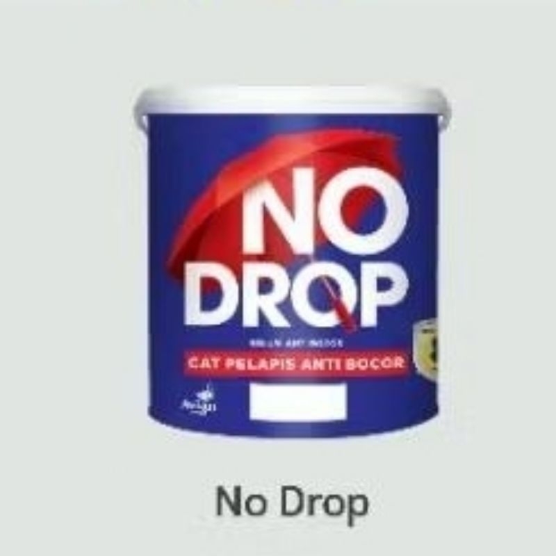 Jual CAT NO DROP WATERPROOFING CAT ANTI BOCOR KEMASAN 4KG | Shopee ...