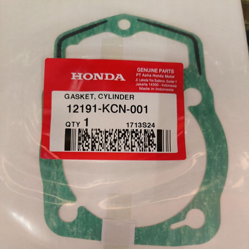 Jual PAK BLOK TIGER/ GASKET (12191KCN001) | Shopee Indonesia