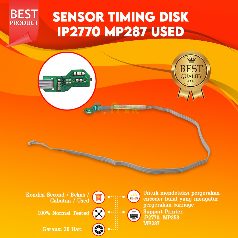 Jual Sensor Timing Disk Pembaca Sensor Encoder Bulat Canon ip2770 2770 ...