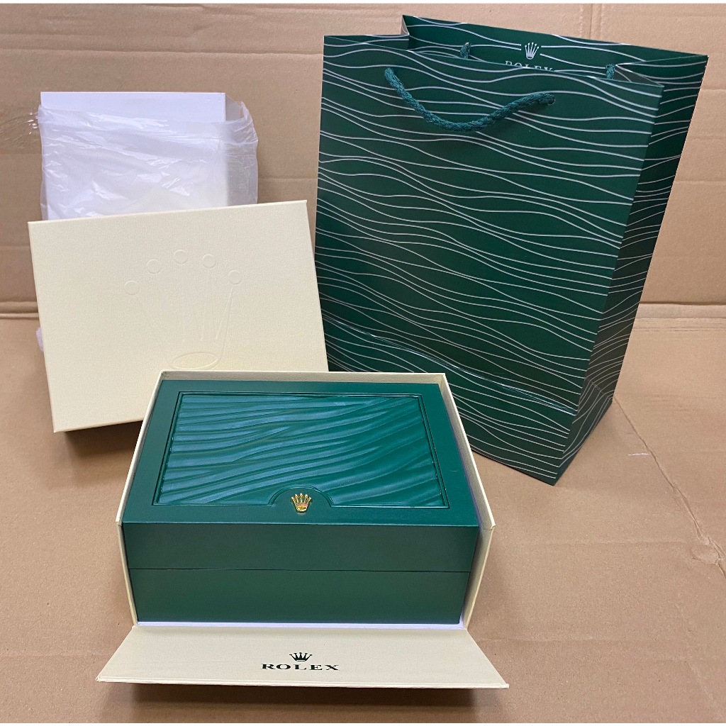 Jual Rolex100% Original Rolex watch storage green packaging box box ...