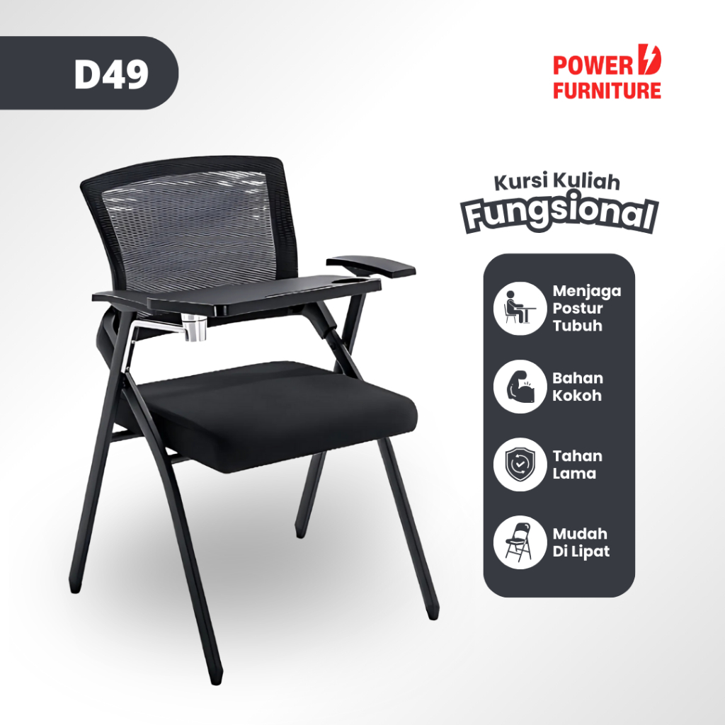 Jual Kursi Lipat Kuliah D49 - kursi kuliah lipat | kursi kampus | kursi ...