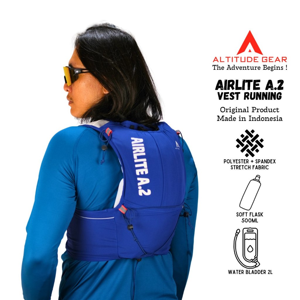 Jual Trail Running Altitude Gear AirLite A.2 Vest Running Hydration ...