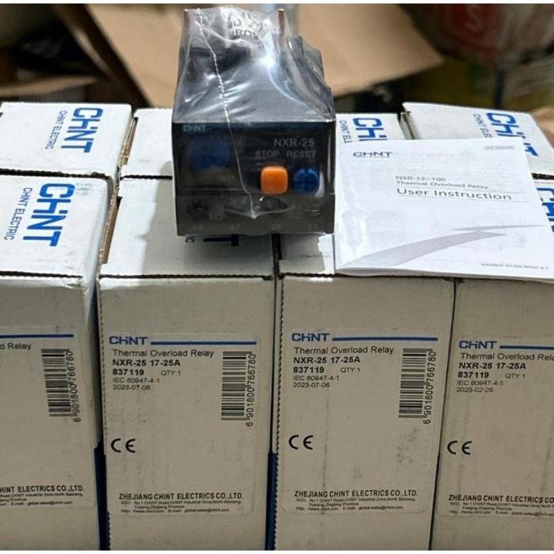 Jual THERMAL OVERLOAD RELAY CHINT NXR-25 (17-25A) | Shopee Indonesia