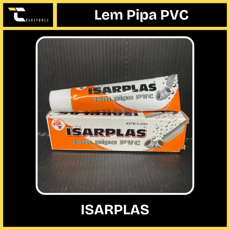 Jual Lem Pipa PVC ISARPLAS 40gr | Shopee Indonesia