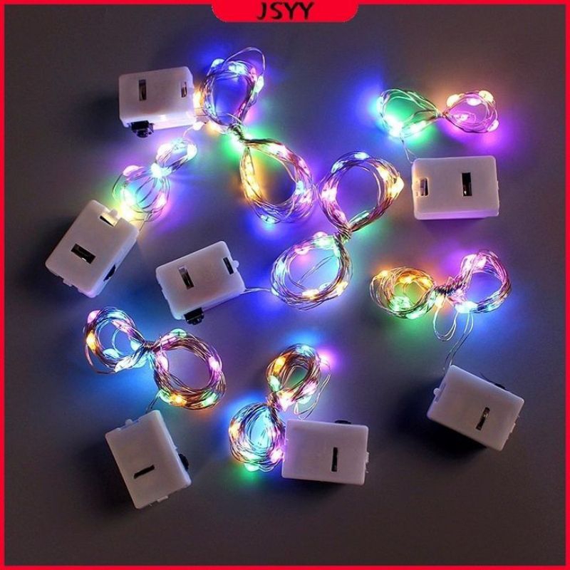 Jual LAMPU LED KAWAT TEMBAGA RGB 3 METER | Shopee Indonesia