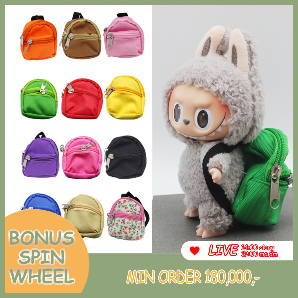 Jual Aksesoris Tas Labubu Ransel Tas Boneka Labubu Aksesoris Kostum ...