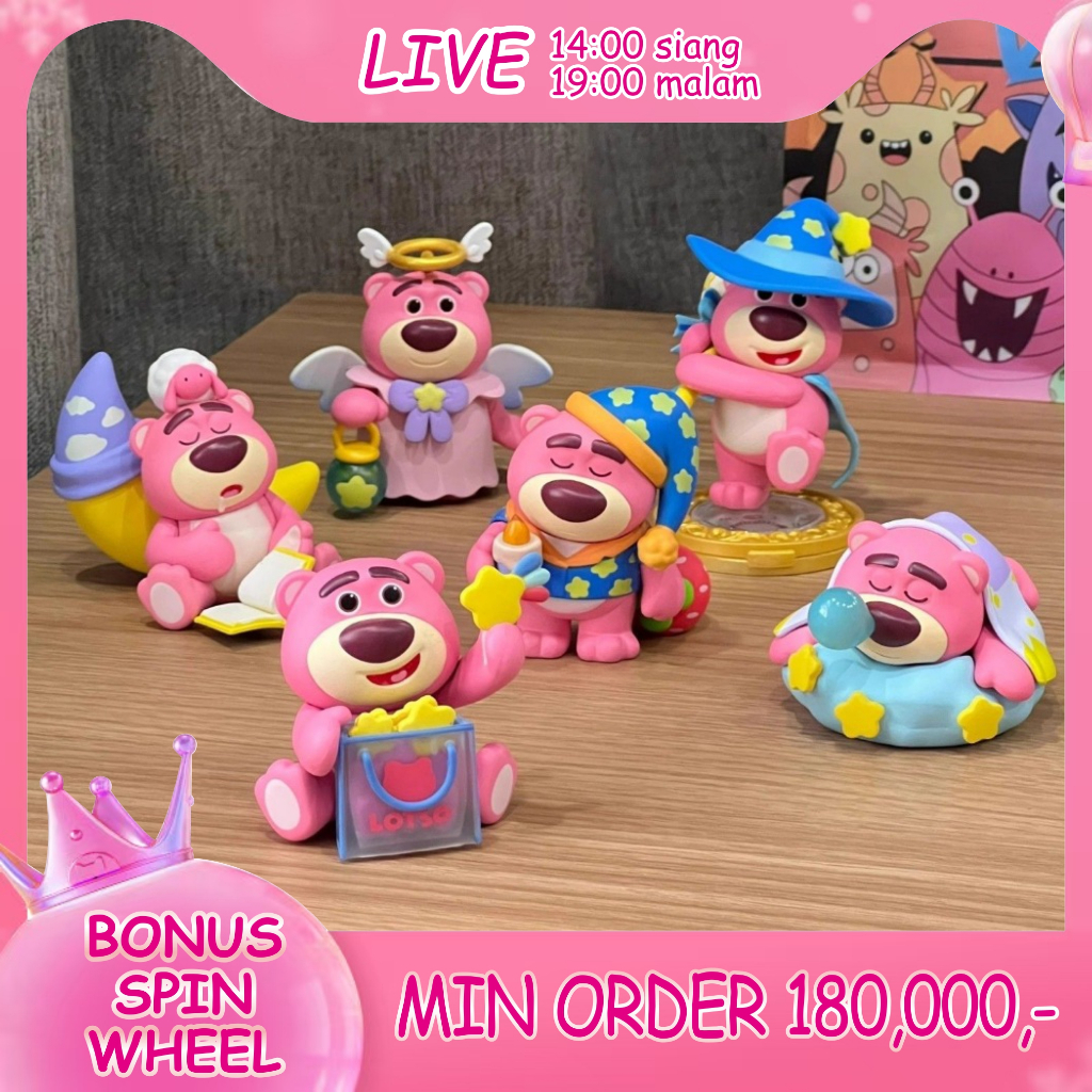 Jual Pajangan Blind Box Action Figure Lotso Mainan Anak Perempuan Kado ...