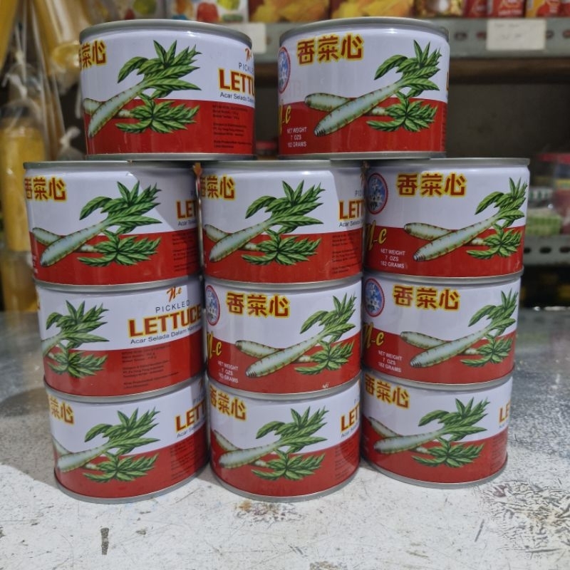 Jual Caisim kaleng Nc 182 gr| Cai sim | pickled lettuce | selada air ...