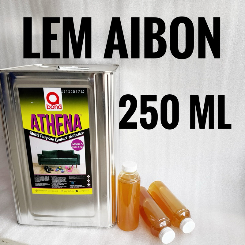 Jual Lem aibon / lem kuning / merk Athena ukuran 250 ML Termurah / lem ...
