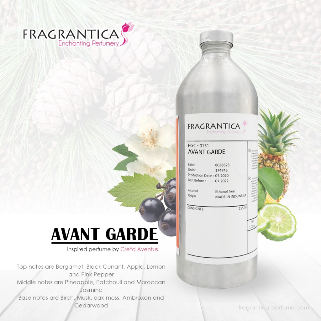 Jual Bibit Parfum Murni AVANT GARDE Inspired by Cree Aventus ...