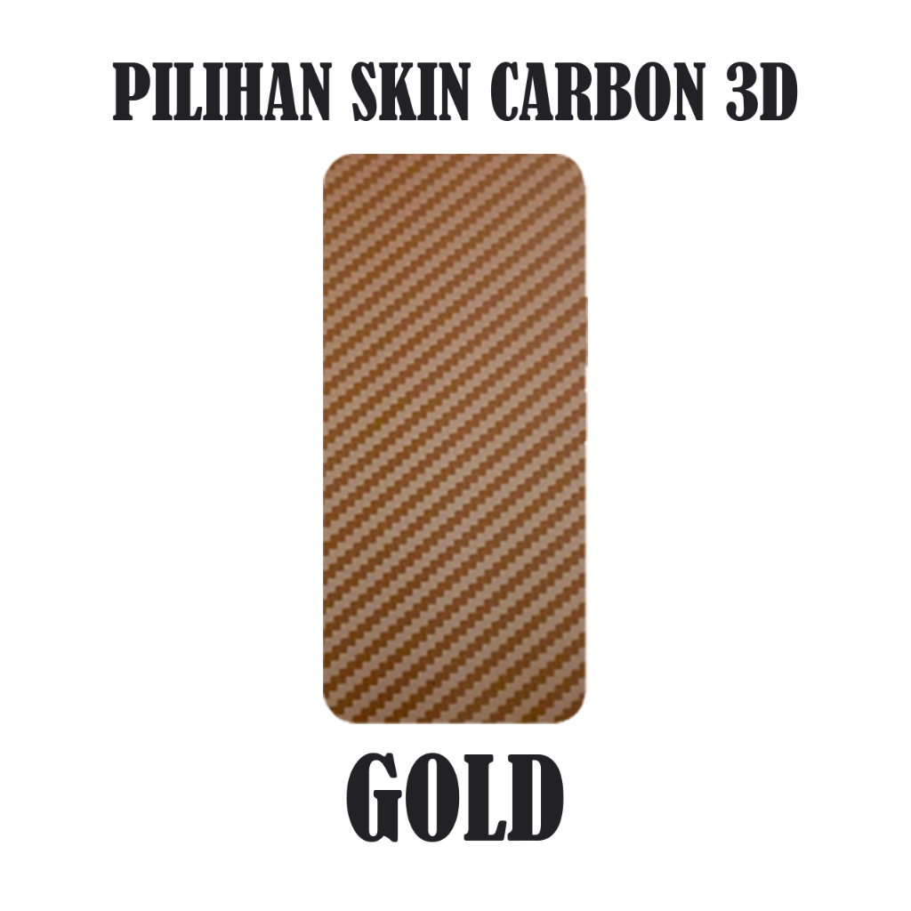 Jual GARSKIN CARBON GOLD ITEL S25 S25 ULTRA SKIN PROTECTOR BLACK ...