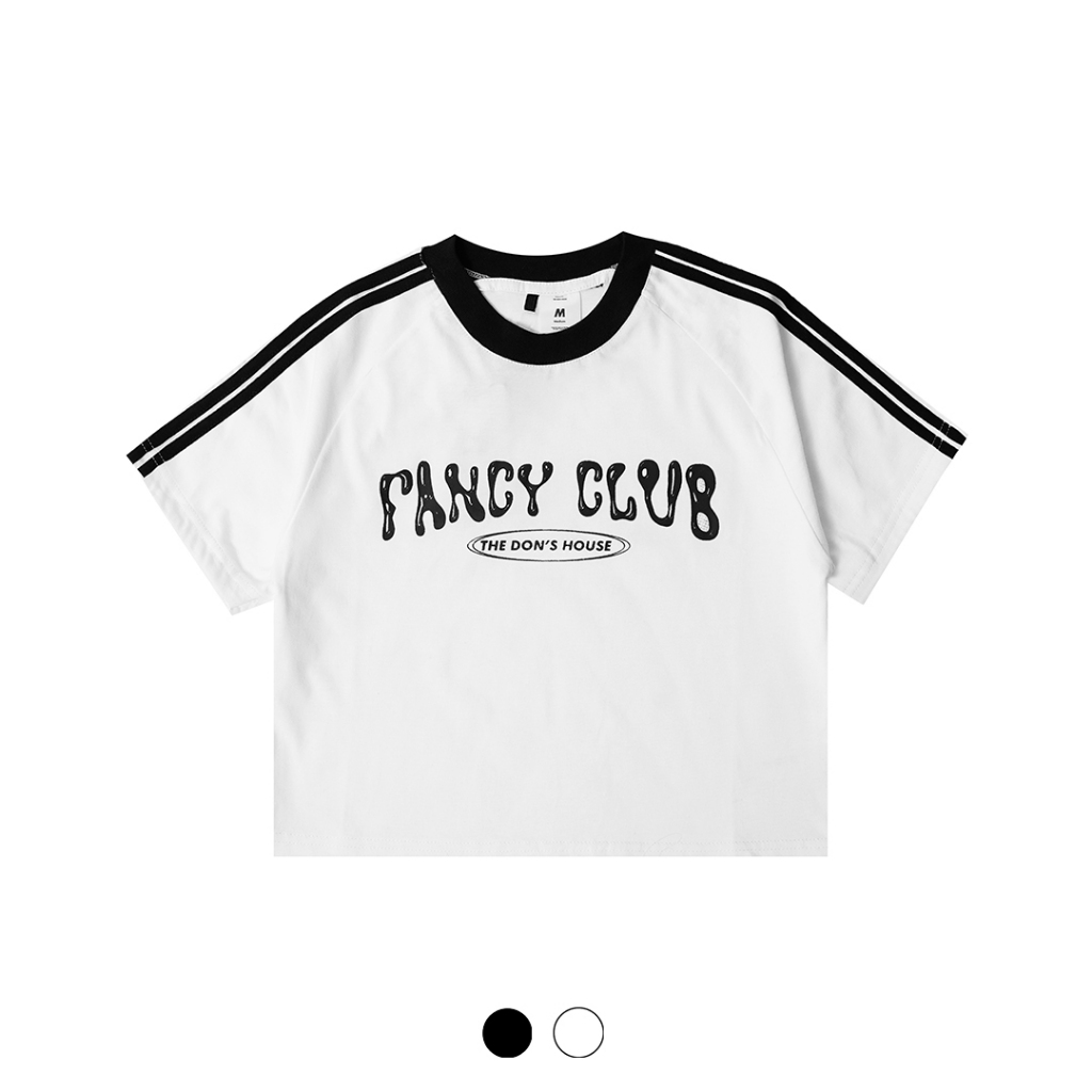 Jual The Don's House FANCY CROP STRIP - T-shirt Kaos Croptop Lengan ...
