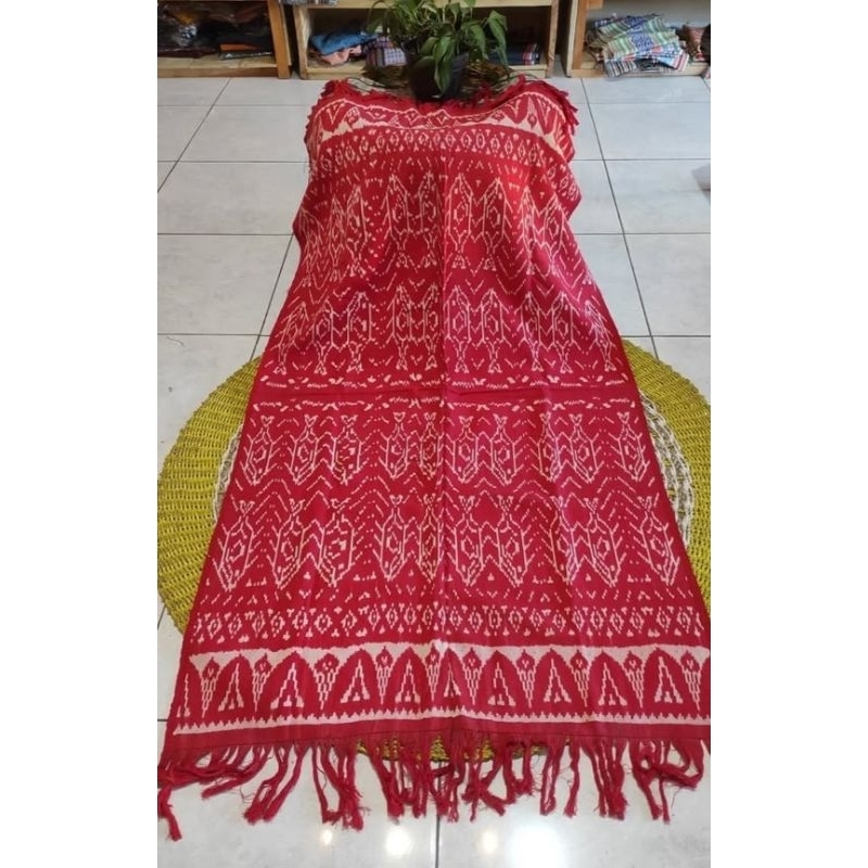 Jual Tenun Ndao Pewarna alam, Rote - NTT (Original Premium) | Shopee ...