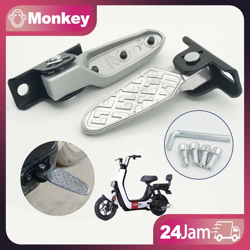 Jual 1pasangan Aluminum Pedal Belakang Sepeda Listrik Pedal Sepeda ...