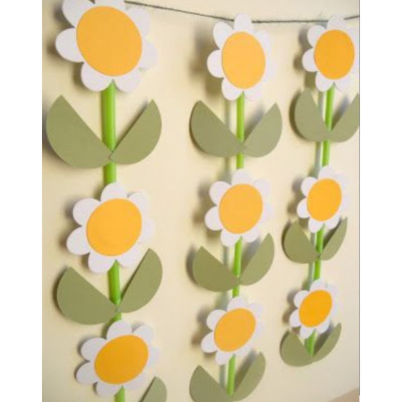 Jual 1 Helai Hiasan Gantung Bunga / Hiasan Jendela / Hiasan Dinding ...