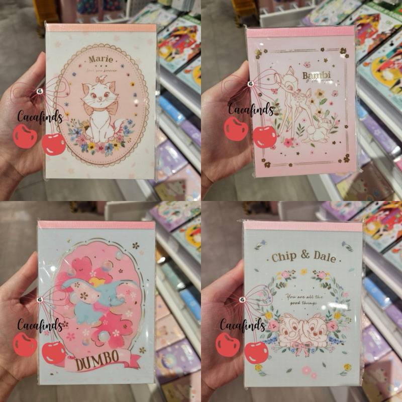 Jual OHSOME x Disney‼️Memopad / Mini Notebook A6 Disney Collection ...
