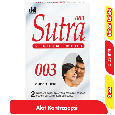 Jual SUTRA 003 adalah alat kontrasepsi dalam bentuk kondom yang super ...