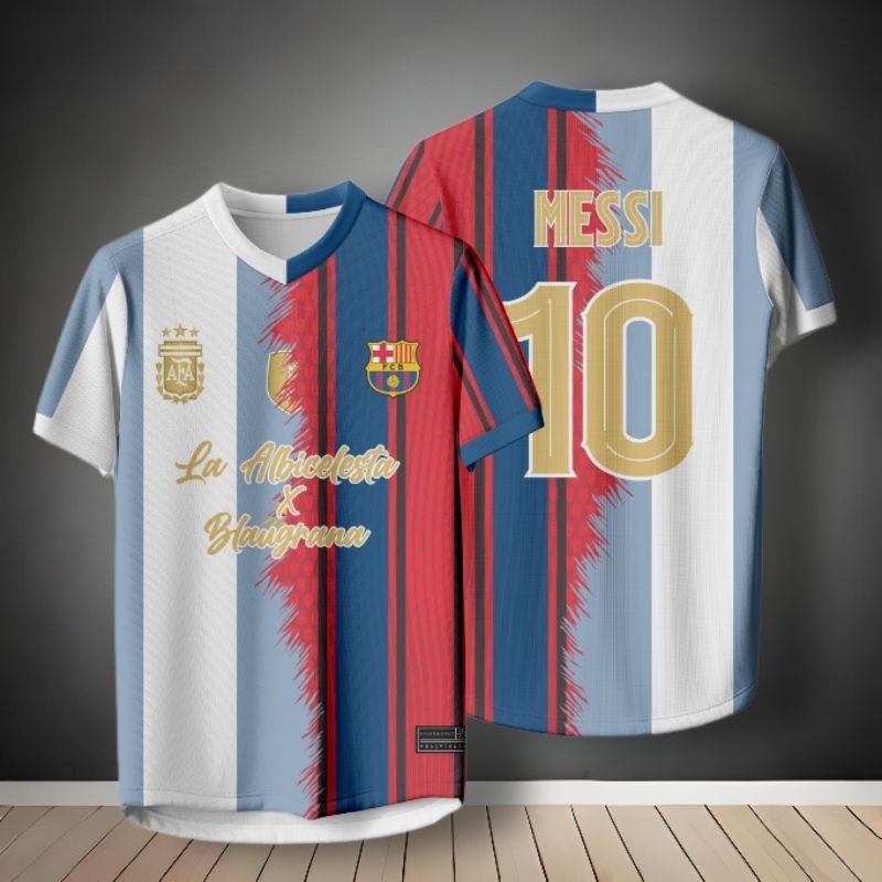 Jual jersey baju brcelona x argentina kerennn | Shopee Indonesia