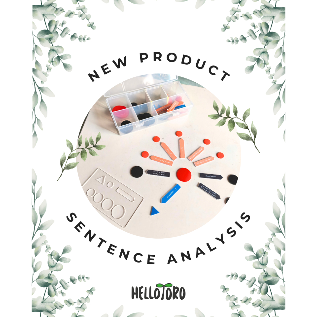 Jual Hellotoro Sentence Analysis Montessori Elementary | Shopee Indonesia