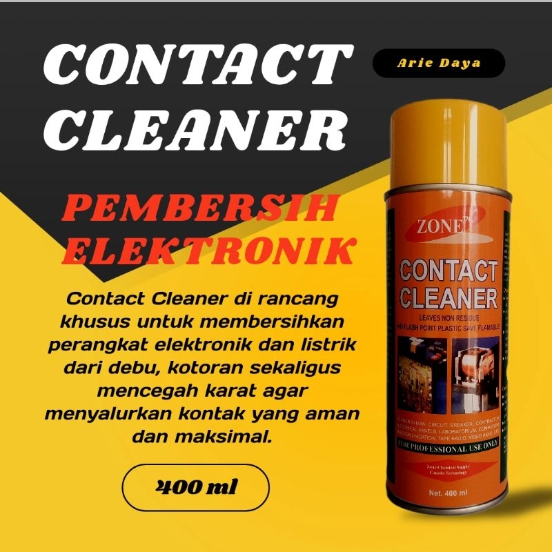 Jual Zone Contact Cleaner 400 ml Pembersih Komponen Electronik ...