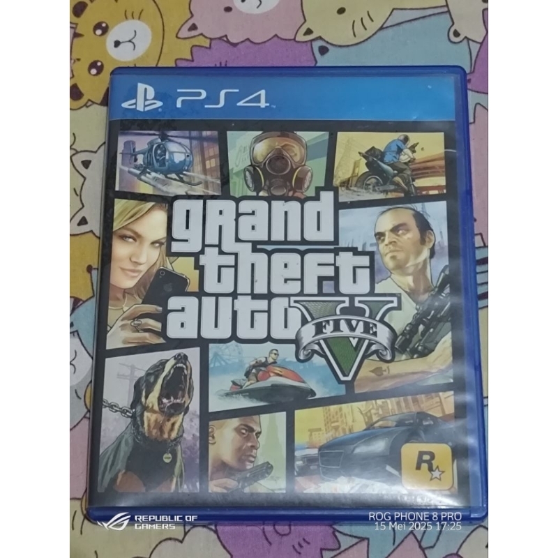 Jual Kaset BD Grand Theft Auto V GTA 5 PS4 | Shopee Indonesia