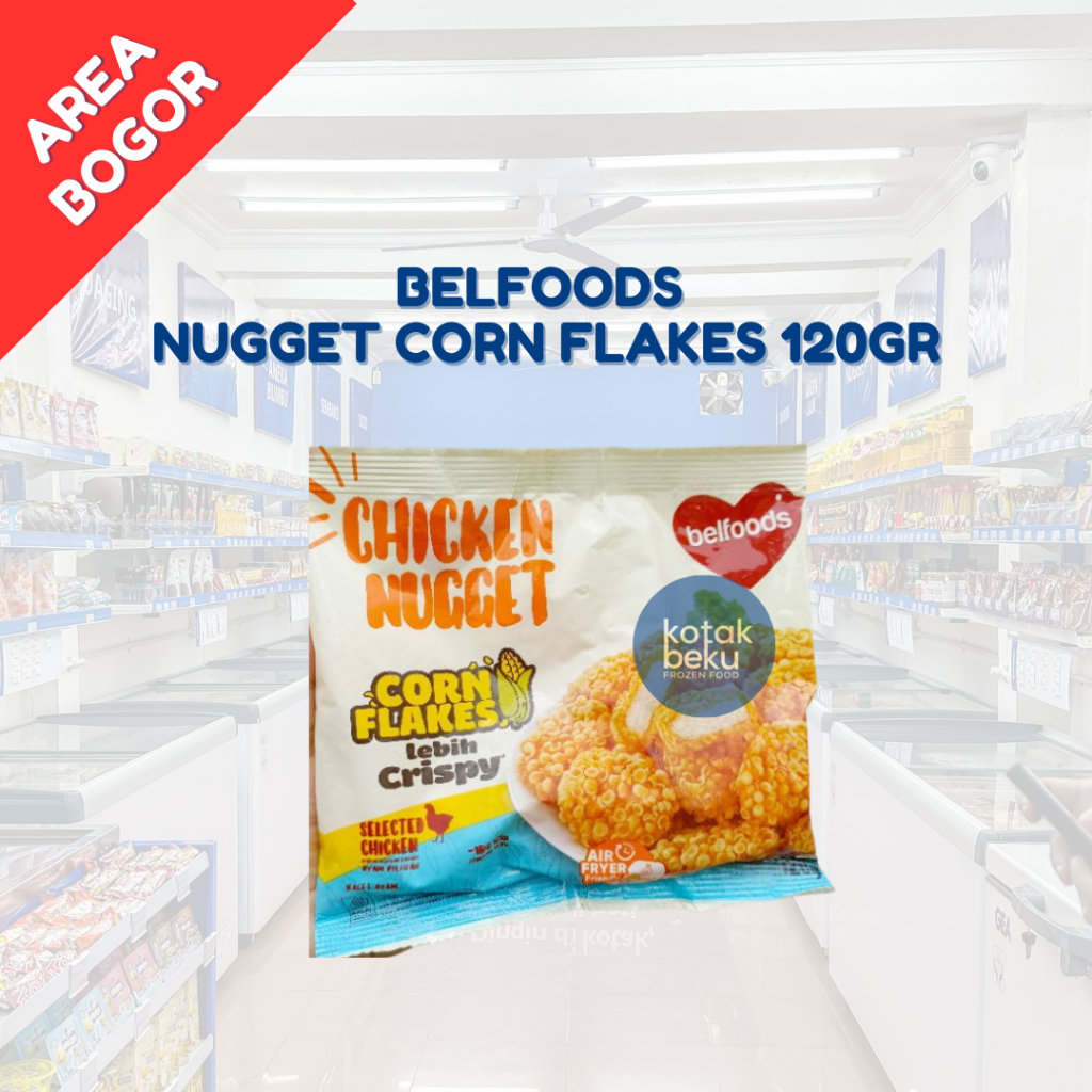 Jual BELFOODS NUGGET CORN FLAKES 120GR | Shopee Indonesia